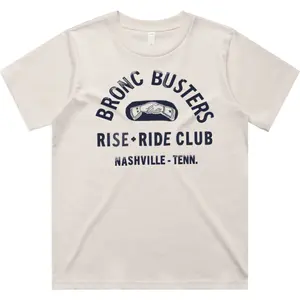 ABLE Bronc Buster Short Sleeve Tee - Bone
