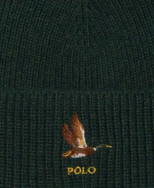 Polo Ralph Lauren Duck Beanie - Hunt Club Green