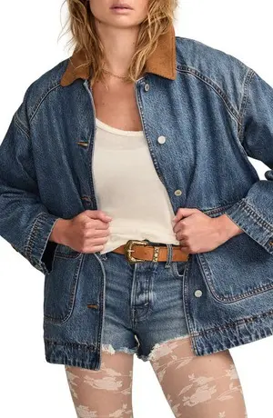 Lucky Brand Legend Denim Barn Jacket - Howdy