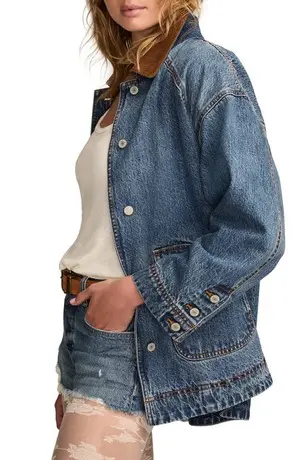 Lucky Brand Legend Denim Barn Jacket