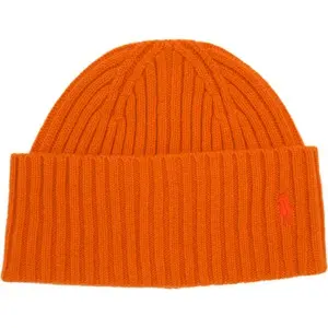 Polo Ralph Lauren Bold Cuff Beanie Bedford Orange