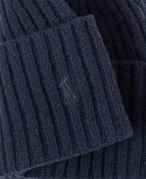 Polo Ralph Lauren Bold Cuff Beanie - Collection Navy