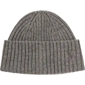 Polo Ralph Lauren Bold Cuff Beanie - Steel Grey Hthr