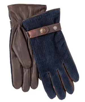 Polo Ralph Lauren Corduroy Hybrid Gloves - Aviator Navy