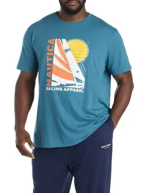 Nautica Crewneck T-shirts For Men