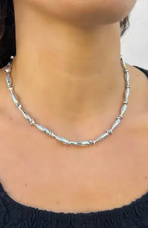 HOLST+LEE Fish Design Necklace - Silver