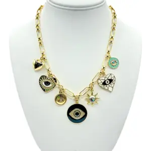 HOLST+LEE Charm Necklace - Evil Eye