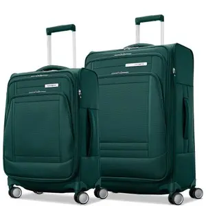SAMSONITE Uplift 2-piece Lightweight Softside Expandable Luggage Set - Emerald Green