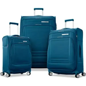 SAMSONITE Uplift 3-piece Expandable Luggage Set - Cerulean Blue