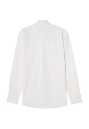Robert Talbott Harrison Button Down Pique Shirt - White