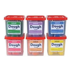 KAPLAN EARLY LEARNING COMPANY Dough Classic Colors Set Of 6 - Multicolored