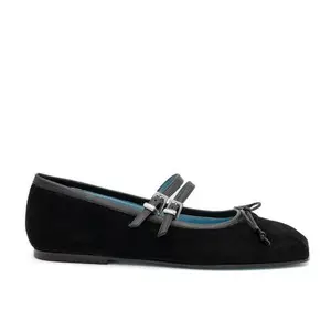 VALENTINA RANGONI Brigitte Dbl Monk Strap Flat