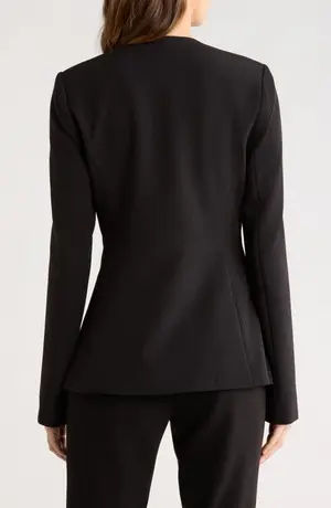 FAVORITE DAUGHTER Peplum Blazer
