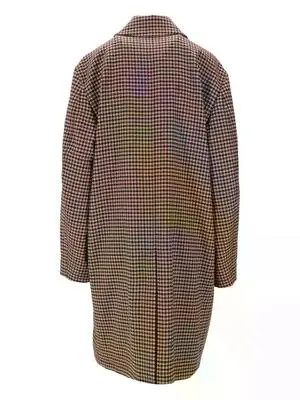 Saint Laurent Vichy Checked Coat