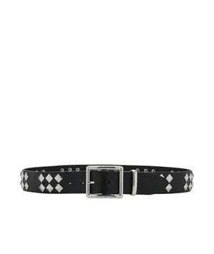 FRAME FRAME X Amelia Gray Studded Leather Belt