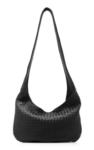 Bottega Veneta Medium Veneto Intrecciato Leather Crossbody Bag