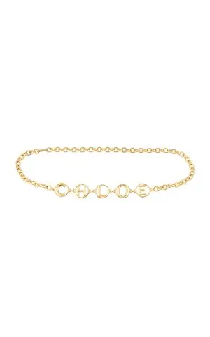Chloé Chain Belt Gold