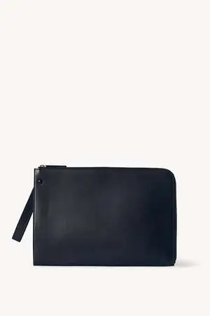 THE ROW Large Portfolio Wristlet - Zaffiro