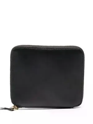 Comme Des Garçons Zip-around Leather Wallet - Black