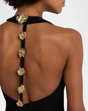 Acler Hawick Open-back Top - Black