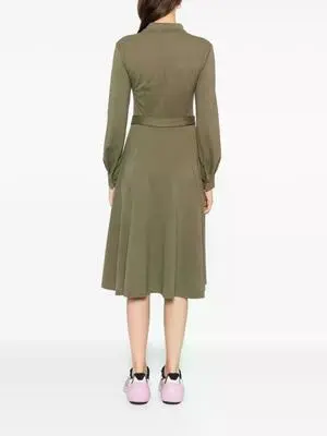 Lacoste Belted Piqué Dress