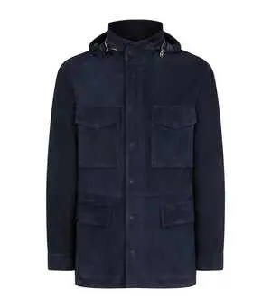 TOM FORD Suede Four-pocket Jacket