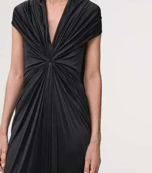 Loewe Draped Asymmetric Maxi Dress