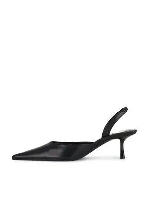 Mid Heel Slingback Pumps