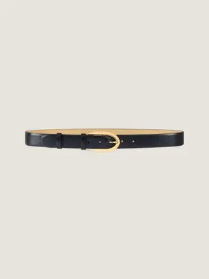Givenchy Pinch Leather Belt - Black