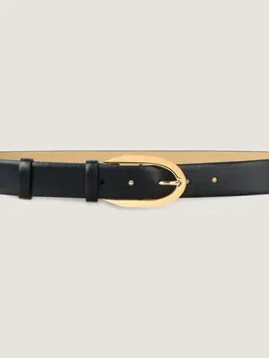 Givenchy Pinch Leather Belt - Black