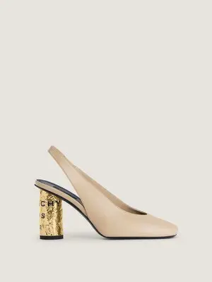 Givenchy Tape Slingbacks - Beige