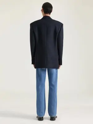 Givenchy Wool Jacket With Deconstructed Lapel