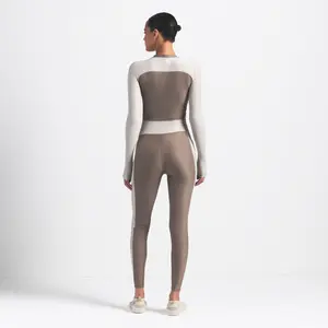 Nike Skims Shine Zip-front Long Bodysuit