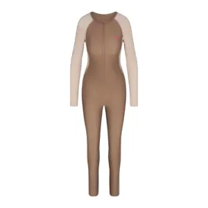 Nike Skims Shine Zip-front Long Bodysuit