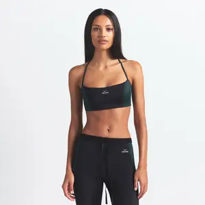 Nike Skims Shine Micro-scoop Bra - Black