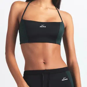 Nike Skims Shine Micro-scoop Bra - Black