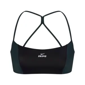 Nike Skims Shine Micro-scoop Bra - Black