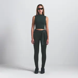 Female Activewear Mock Neck Tops