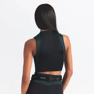 Nike Skims Shine Front-zip Bra