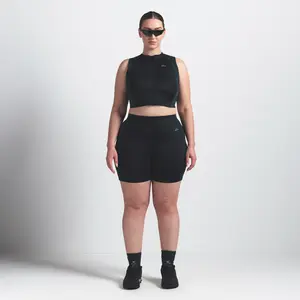 Nike Skims Shine Front-zip Bra