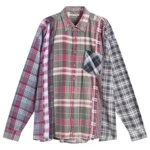 Needles 7 Cuts Wide Flannel Shirt - Assorted