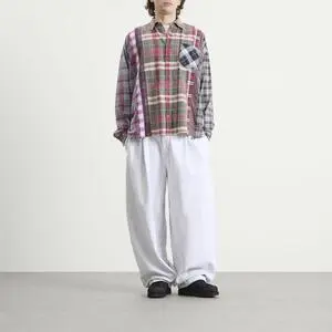 Needles 7 Cuts Wide Flannel Shirt - Assorted