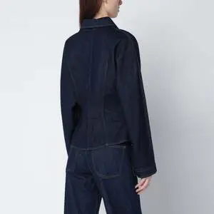AGOLDE Dark Indigo Denim Shirt - Blue