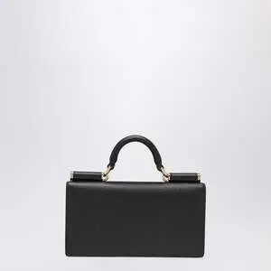 Dolce & Gabbana Mini Dauphine Leather Bag With Logo Tag