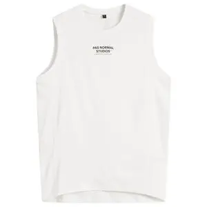 PAS NORMAL STUDIOS Mid Sleeveless Baselayer - Off White