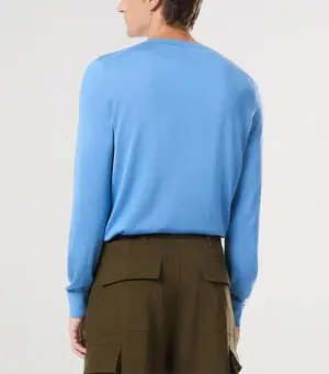 TOM FORD Silk Sweater - Blue