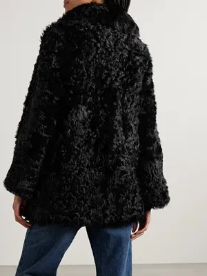 NILI LOTAN Josie Shearling Coat