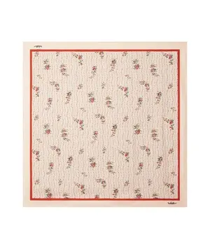 Valentino Garavani Printed Silk-twill Scarf - Cream