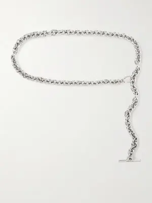 Alexander McQueen Chain Belt - Silver