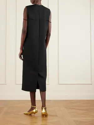 Calvin Klein Pina Wool Midi Dress